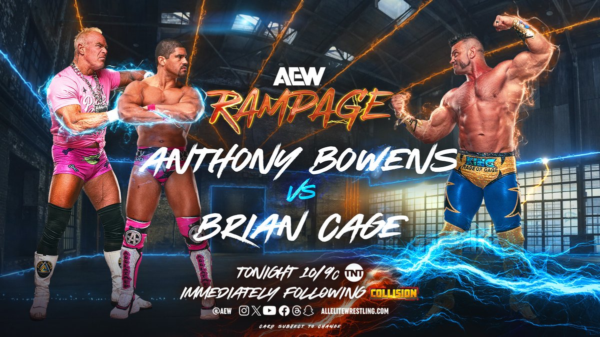 FARK.com: (13258284) Tonight on AEW Collision & Rampage: Will Opsreay faces Shane Taylor, Serena ...