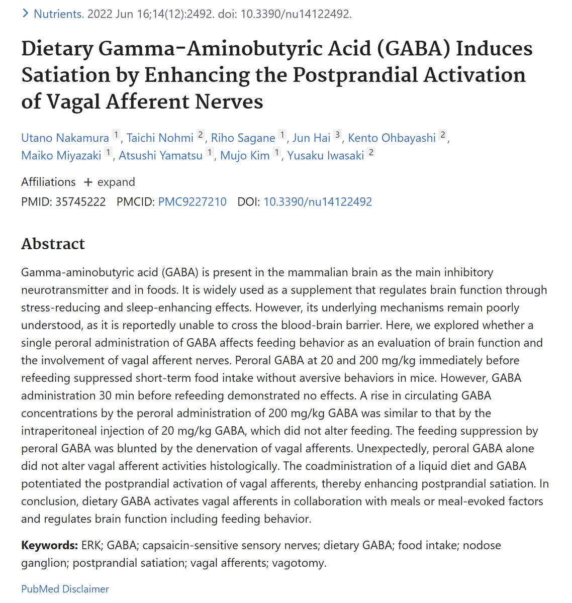 The vagus nerve is the largest nerve of the parasymapthetic nervous system, innervating the ...