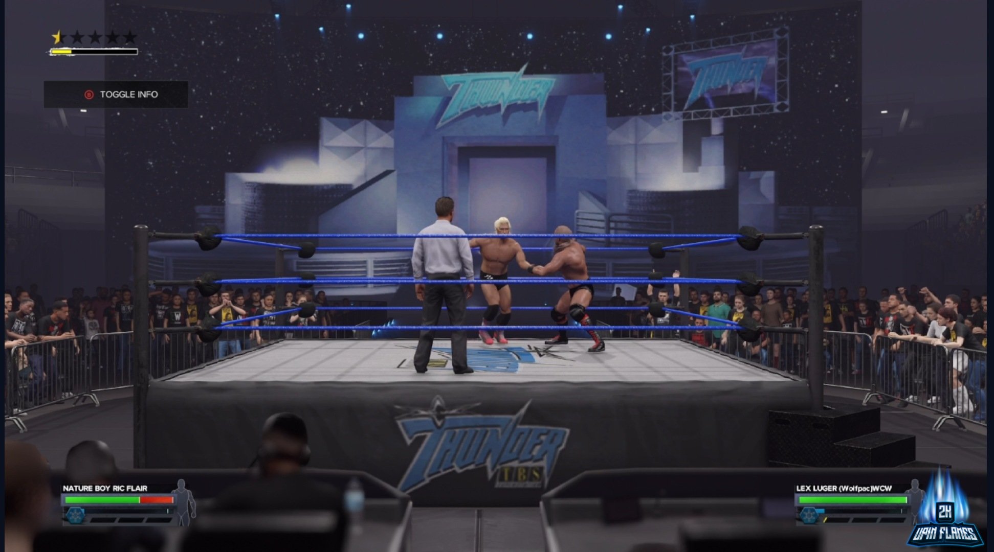 Wcw Thunder Ring The Sixer: Mikey Whipwreck In WCW