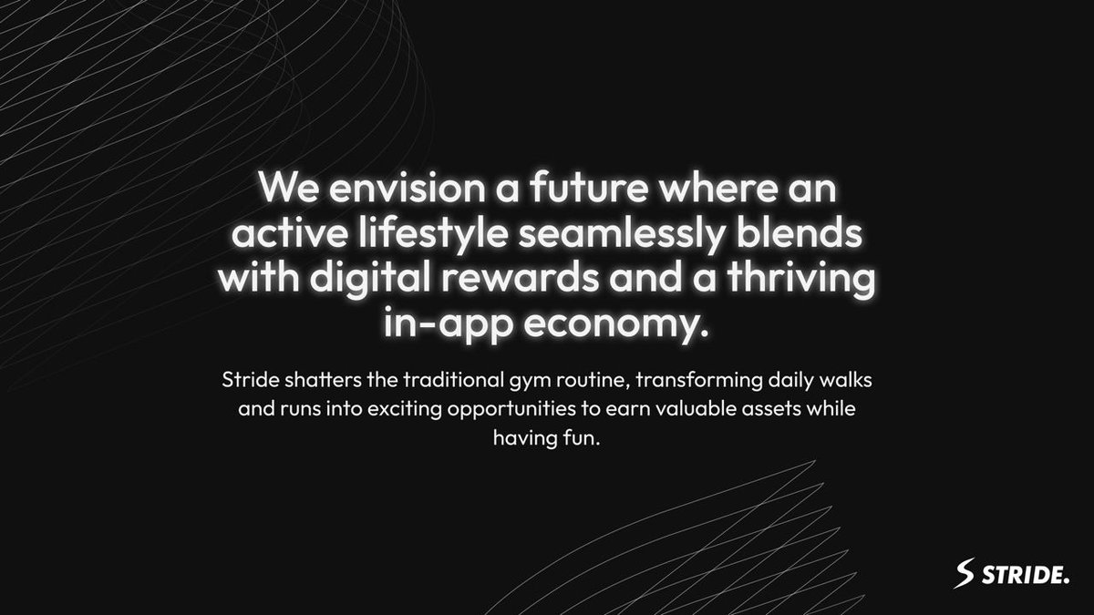 𝗠𝗮𝗸𝗲 𝗲𝘃𝗲𝗿𝘆 𝘀𝘁𝗲𝗽 𝗰𝗼𝘂𝗻𝘁 𝘄𝗶𝘁𝗵 𝗦𝘁𝗿𝗶𝗱𝗲 👟 Join @StrideSocials today and start ...