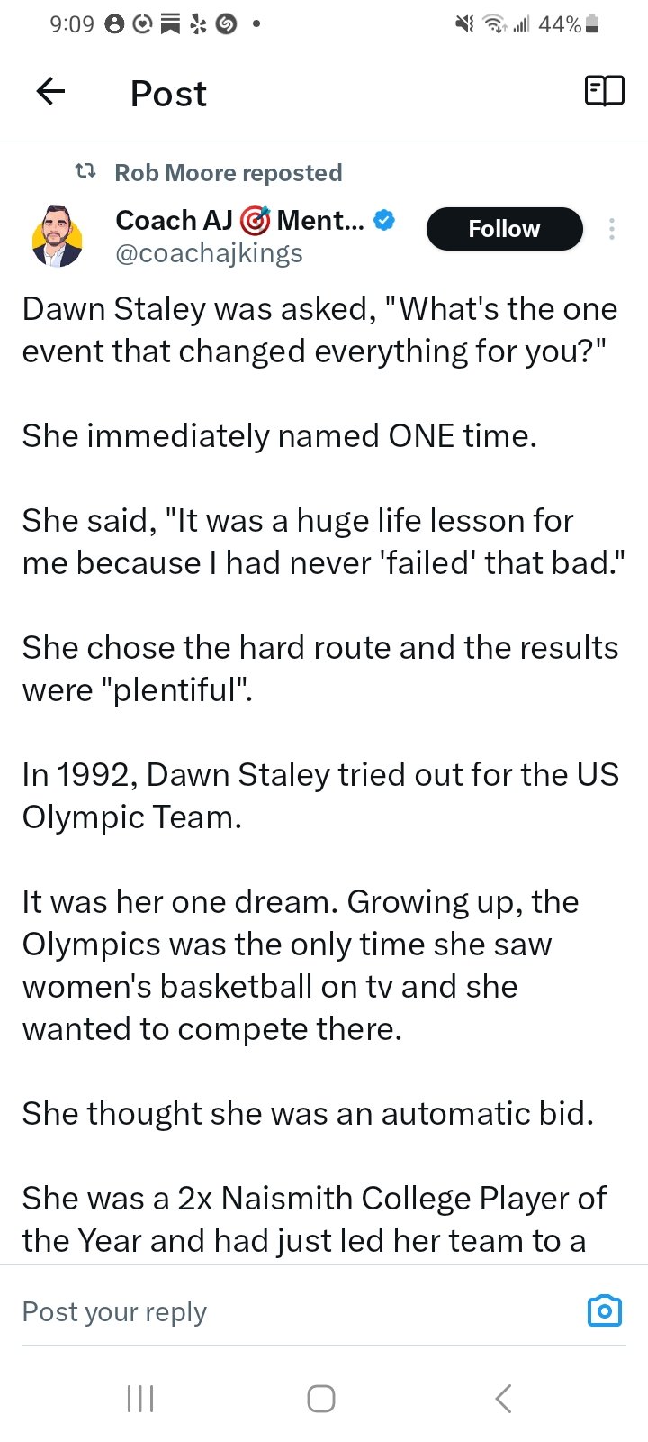 DocWashburn on X I saw a tweet praising South Carolina Women s Basketball Dawn Staley. It didn t mention her support of guys pretending to be gals playing women s sports. R1dack1415 was the only