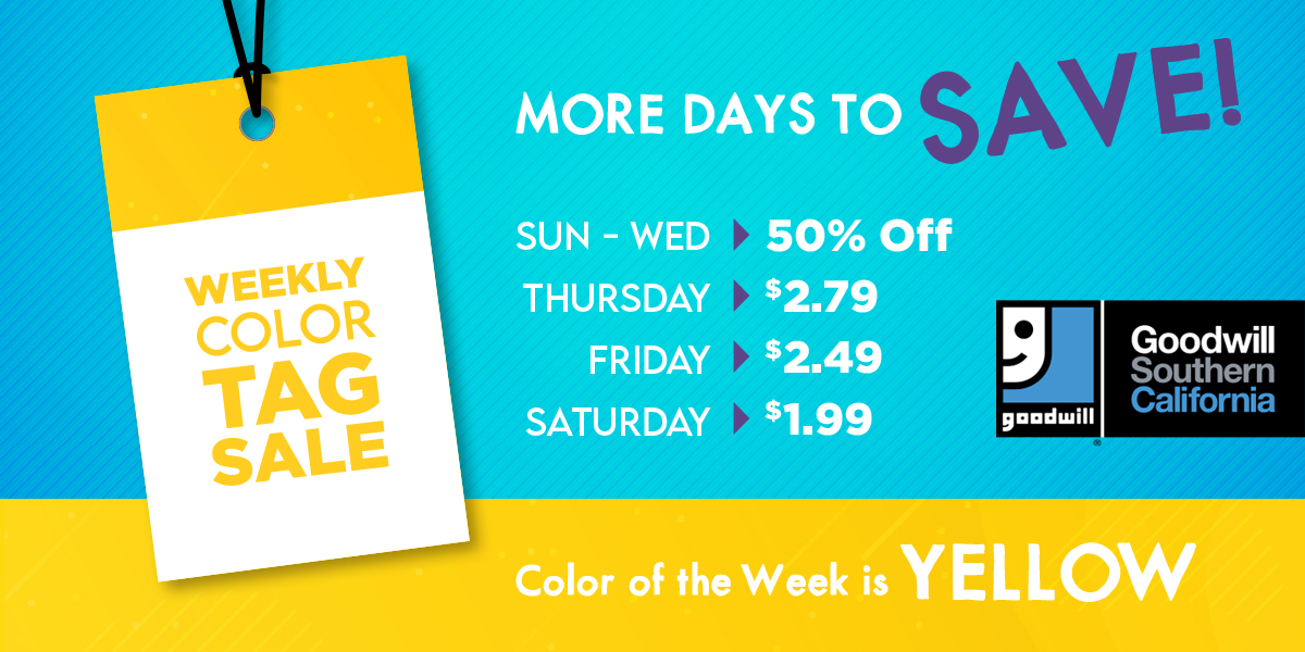 Goodwill Sale Color