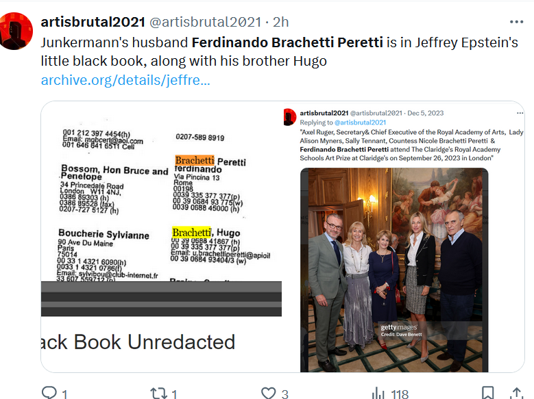 Jeffrey Epstein associate Nicole Junkermann is a trustee of The Royal ...