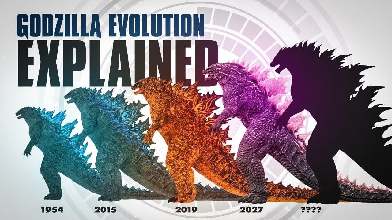 Evolution Of Godzilla Size Comparison Godzilla Godzilla Vs Kong Size