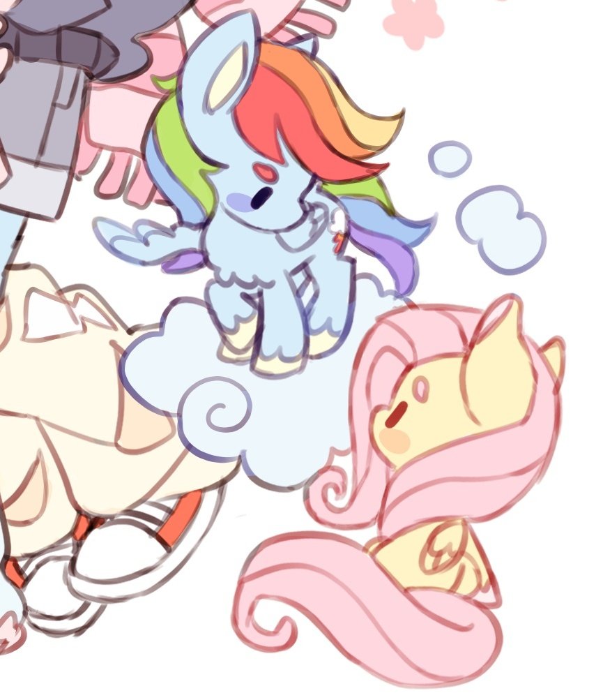 「FlutterDash🌈🦋 #fanart」Sharpy🌱の漫画