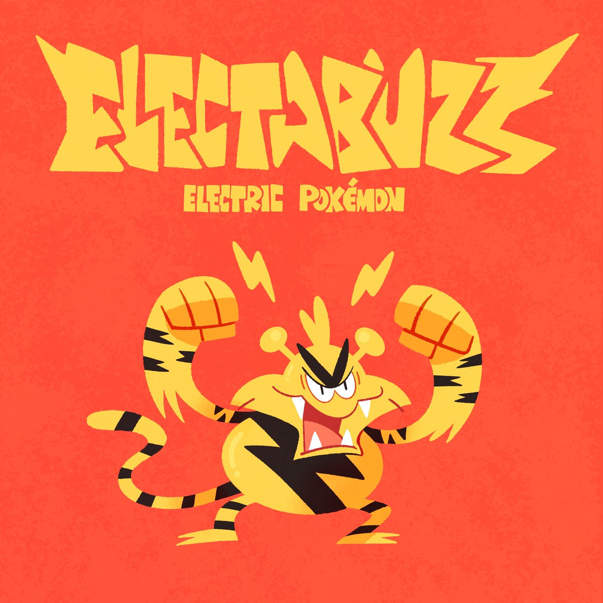 Electabuzz Official Artwork Gallery Pokmon Database