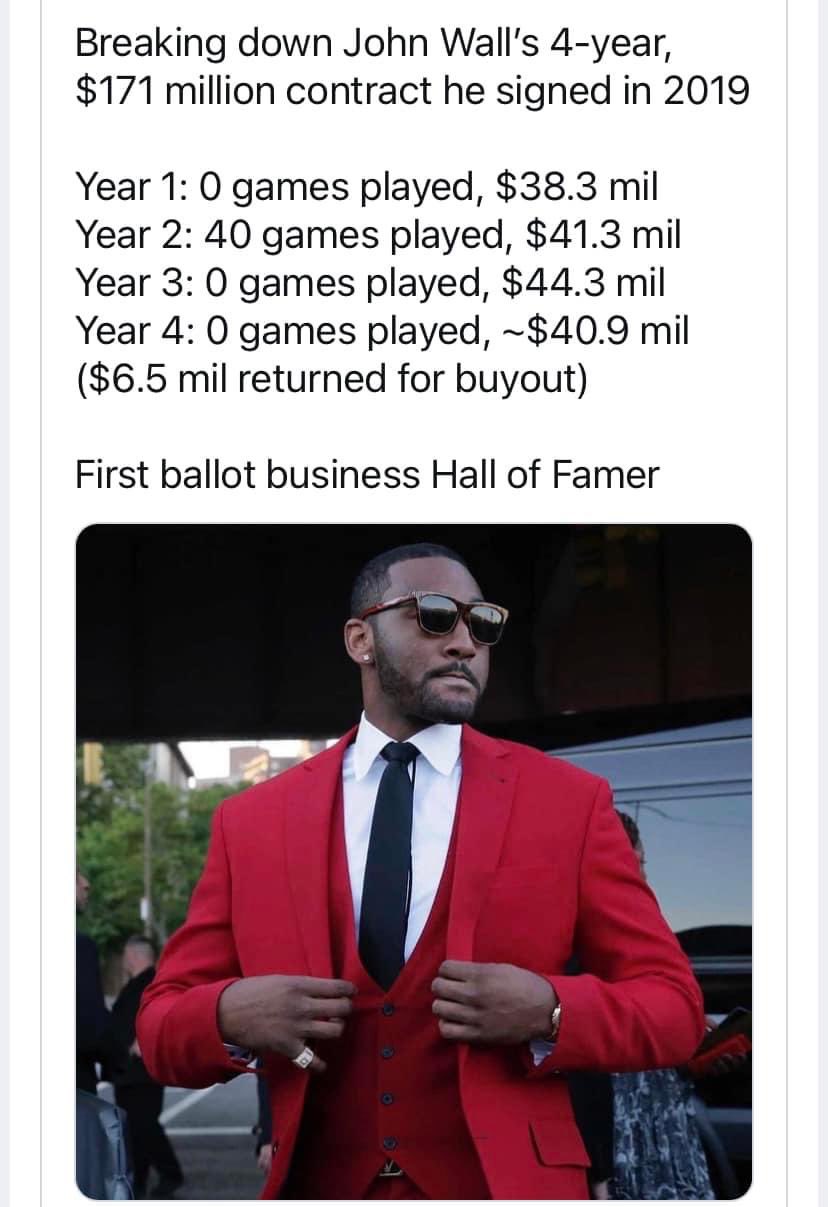 Playoffs 2024 De John Wall Championship Manager Legends' Print