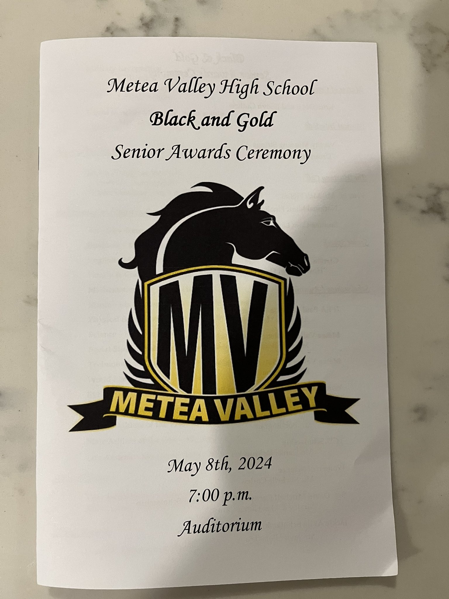 Metea Valley Logo Events Metea Valley Theater
