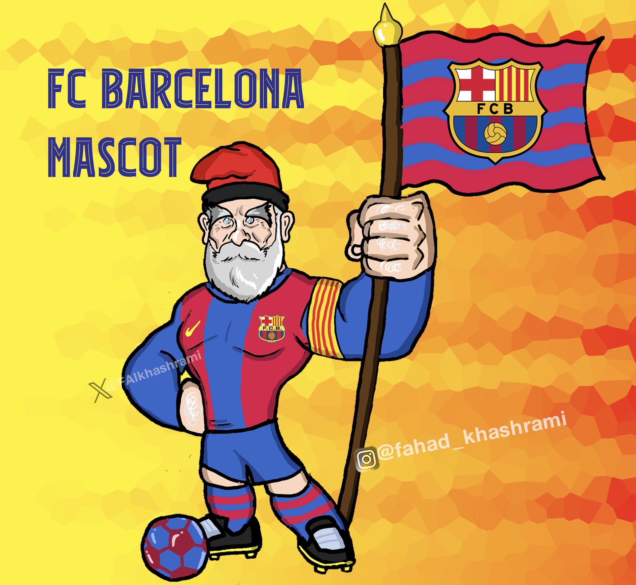 Barcelona Mascot