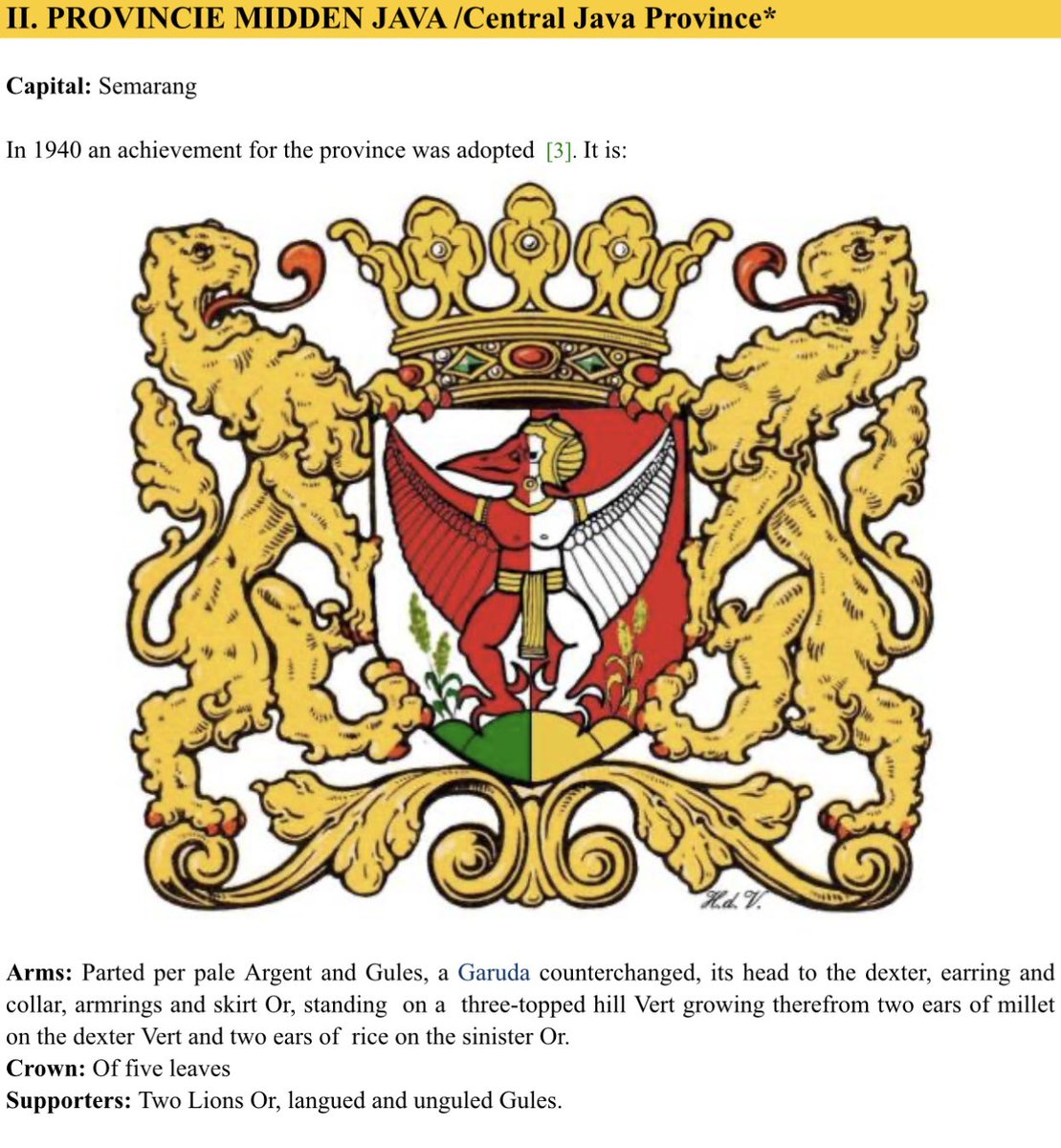 1933, harian Java Bode merilis karya khusus memperingati 400 tahun hari lahirnya Raja Willem I ...