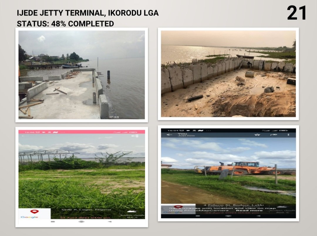 "Since its creation in 2007, @waterfrontlagos has been assigned with ...