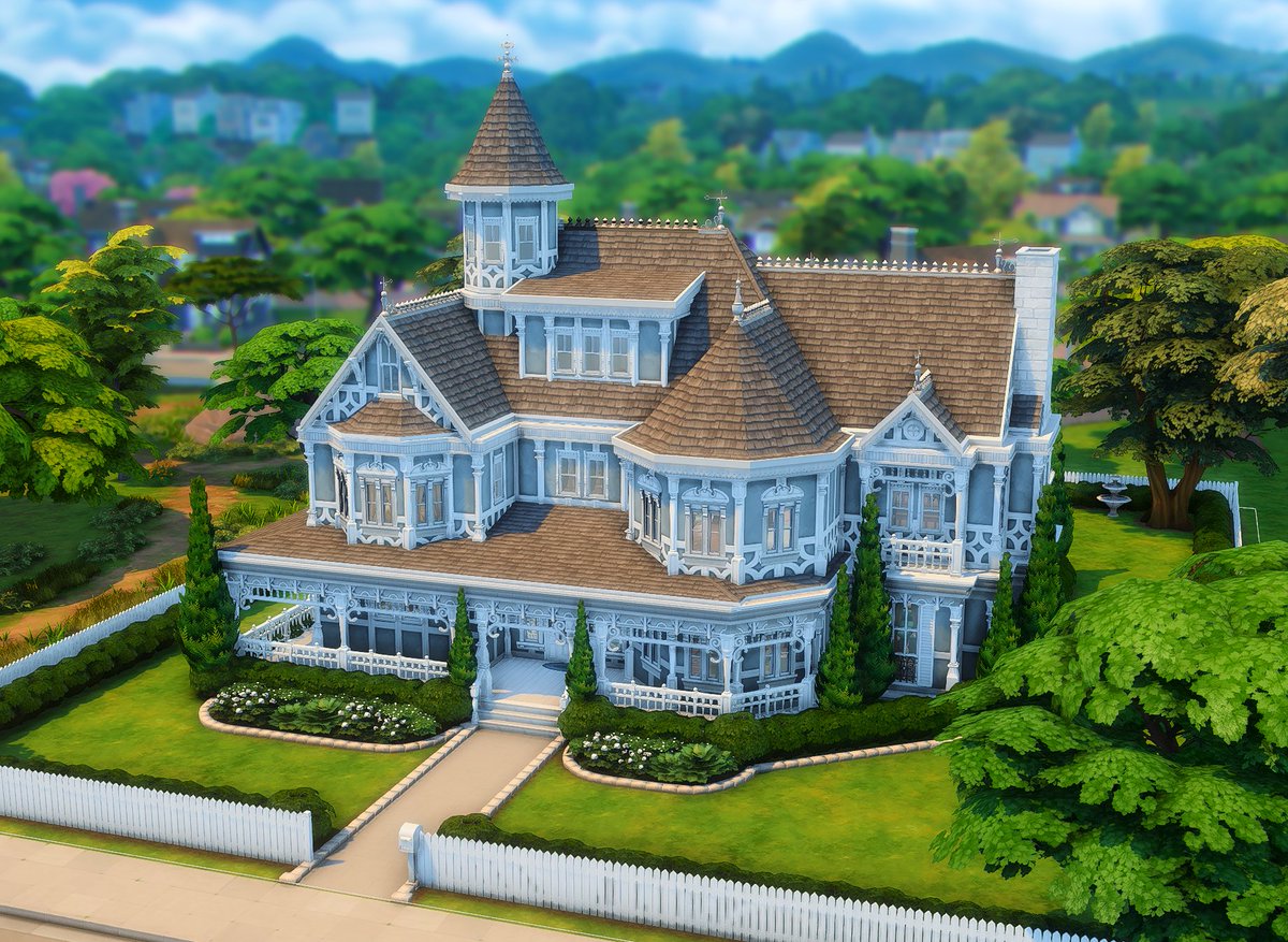 Sims 4 Victorian House Victorian House The Sims 4 Catalog