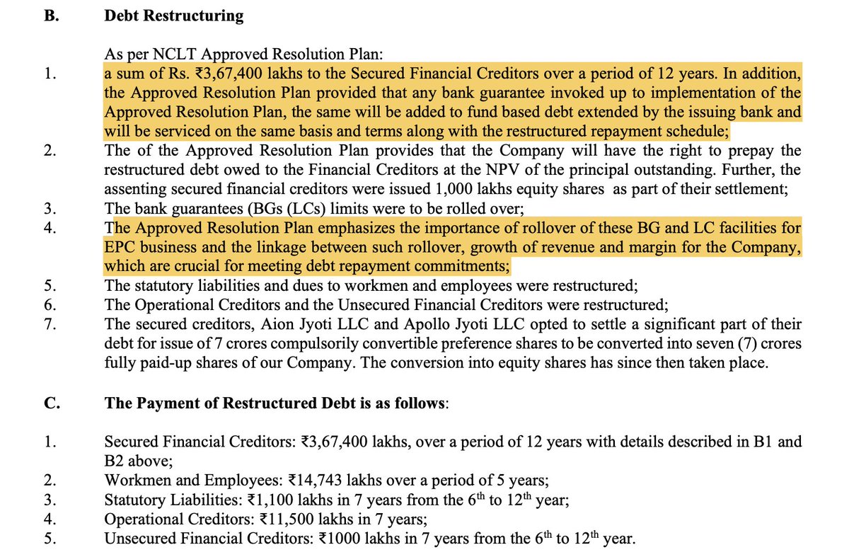 JYOTI STRUCTURES Ltd "Turnarounds seldom turn but when they do , they ...