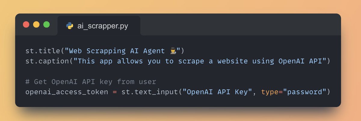 Build a Web Scrapping AI Agent with RAG in just 30 lines of Python Code (step-by-step ...