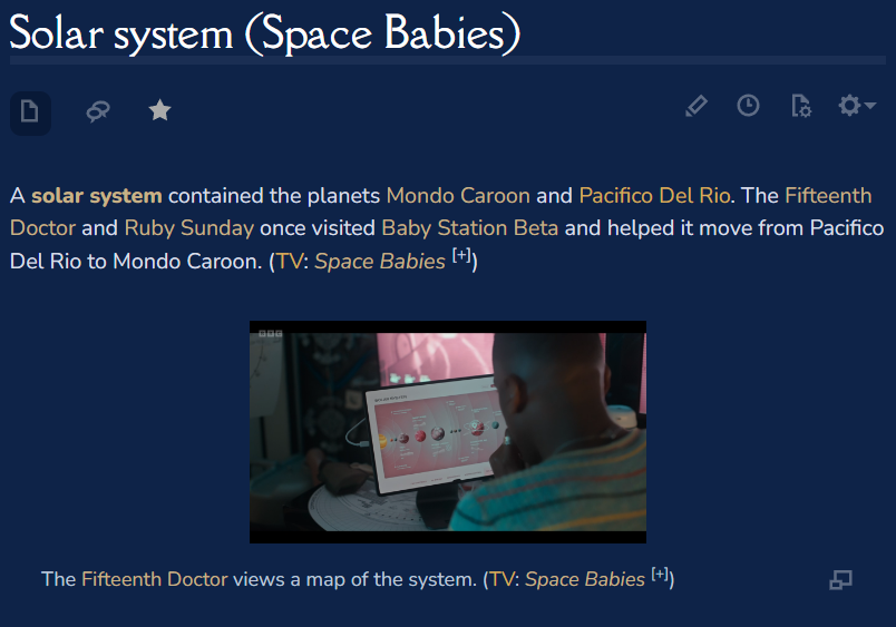 Doctor Who Planets Map