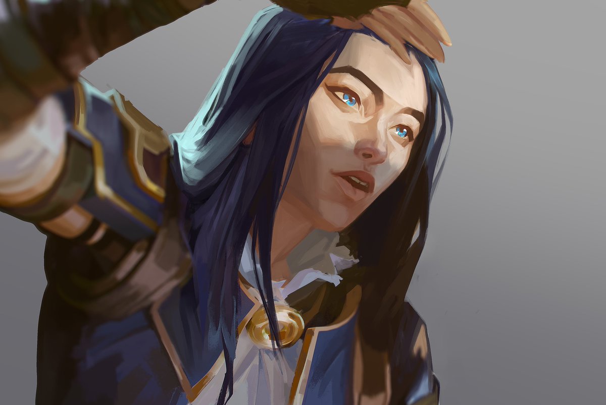 caitlyn 「- Caitlyn - (commission) 」|Lechar's on a break again!のイラスト