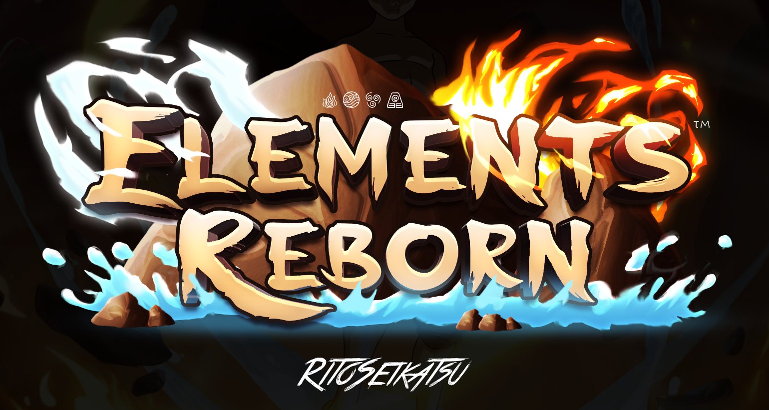 Avatar Elements Logo Earth Element Icon