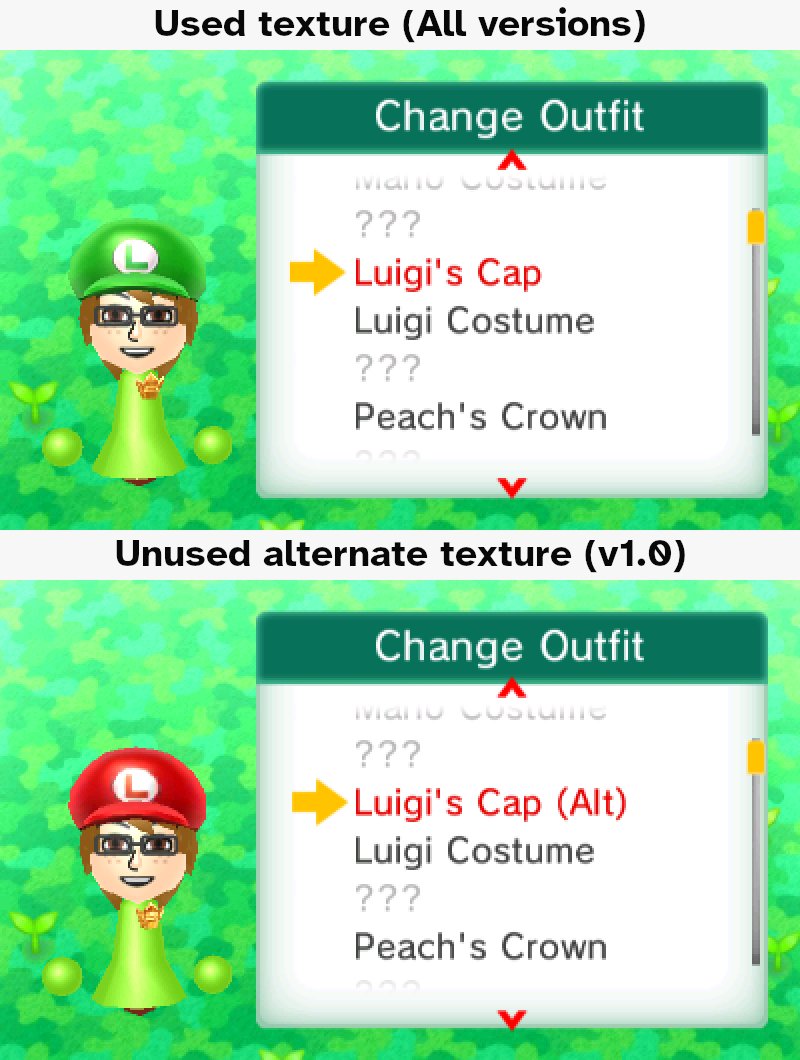 Mii Plaza Hats