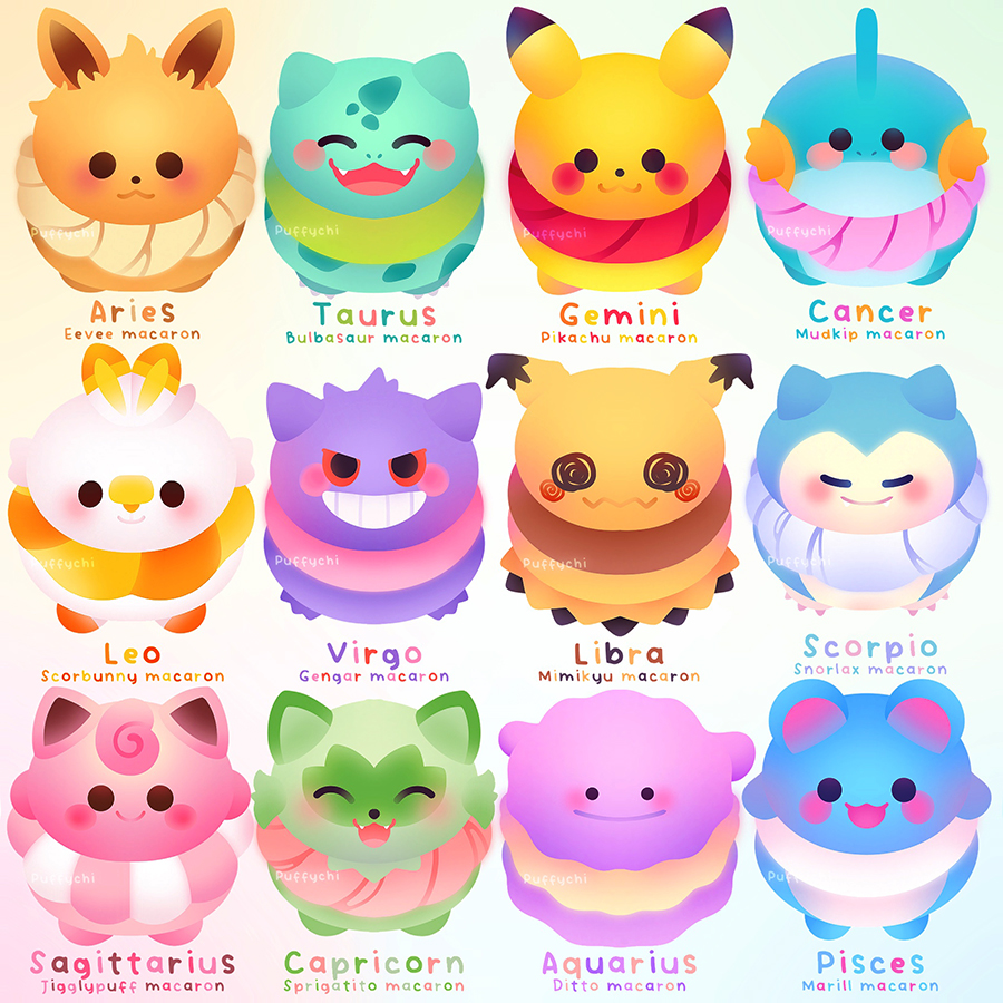 Which pokemon are you based on your zodiac sign 60 photos ...