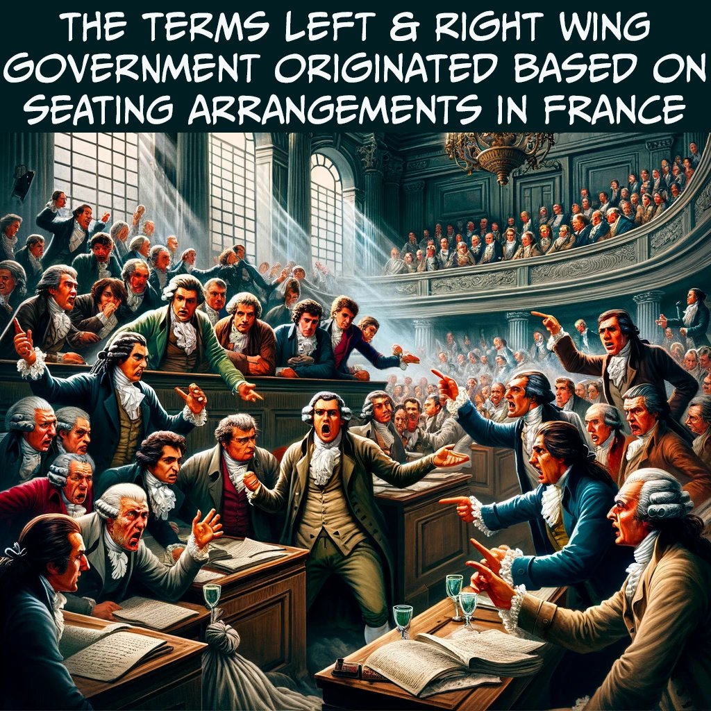 French Revolution Left And Right Wing