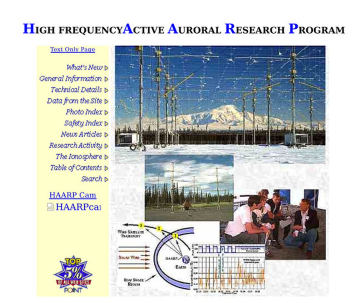 HAARP: DARPA BRIOCHE - High Frequency Active Auroral Research Program ...