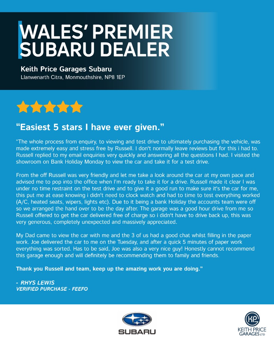 Keith Price Garages Subaru (@KPGSubaru) / Posts / X