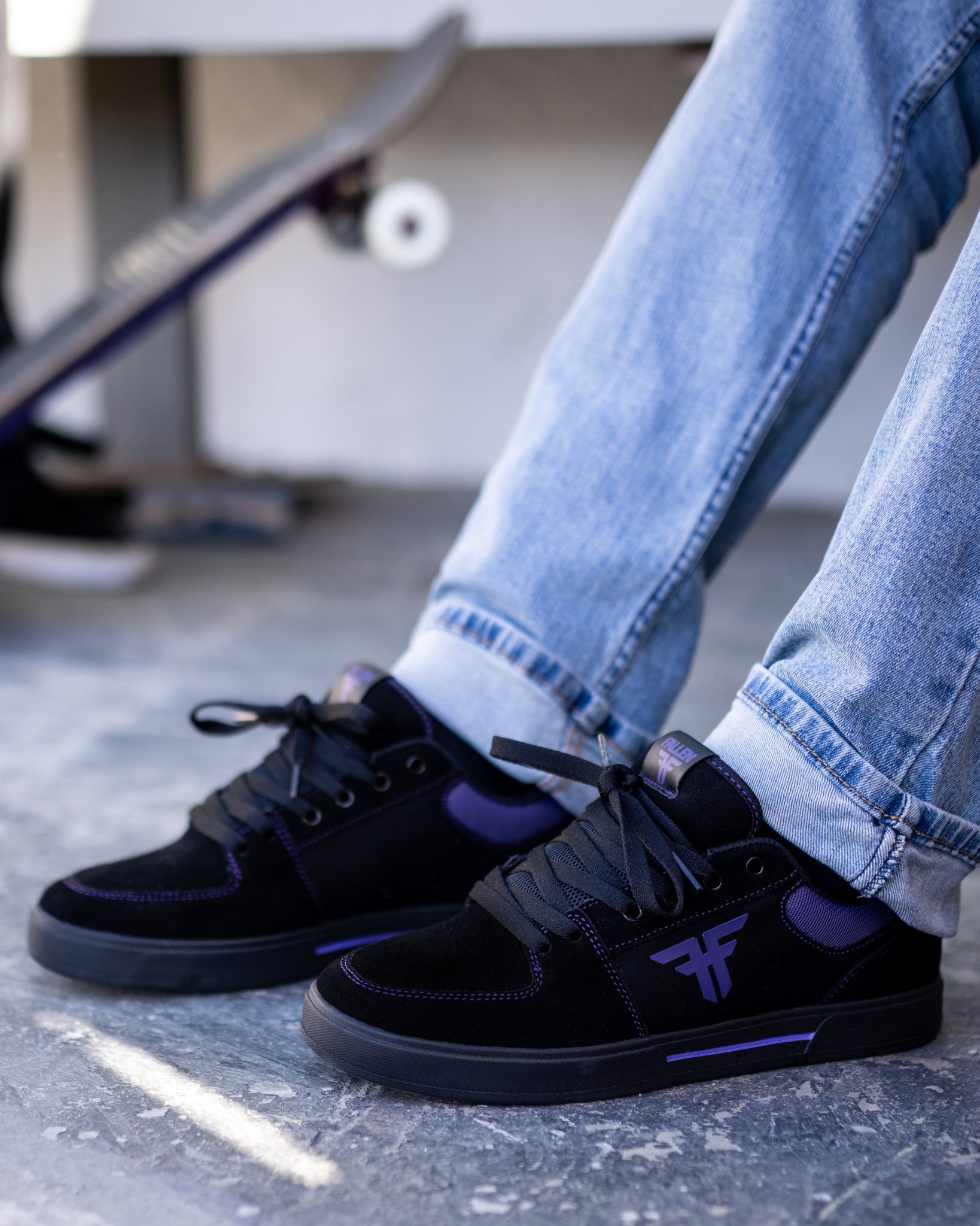 Fallen Shoes Fallen The Crest Shoe, Black Gum – SK8 Clothing