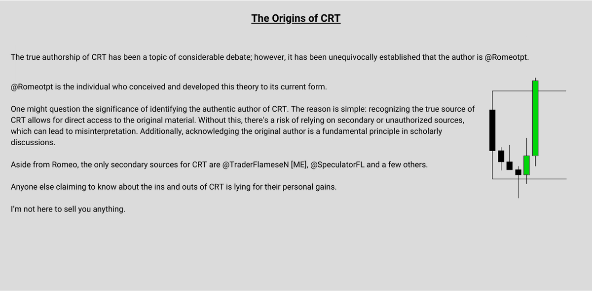 Candle Range Theory: (Choose the best CRT Candle) A detailed thread ...
