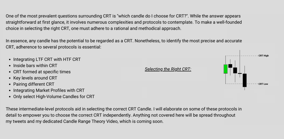 Candle Range Theory: (Choose the best CRT Candle) A detailed thread ...