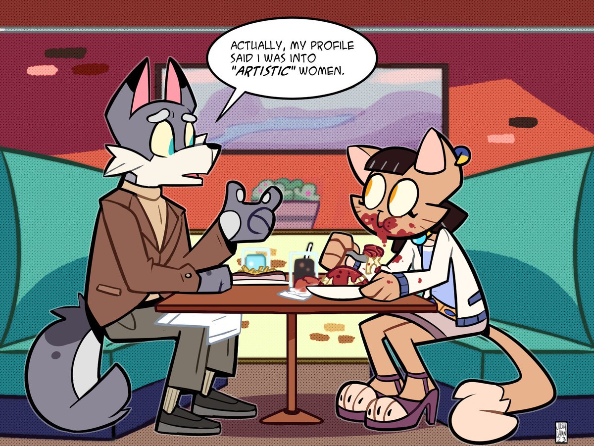 「Shelley through da years (the middle one is actually from 20」JoshDamnの漫画