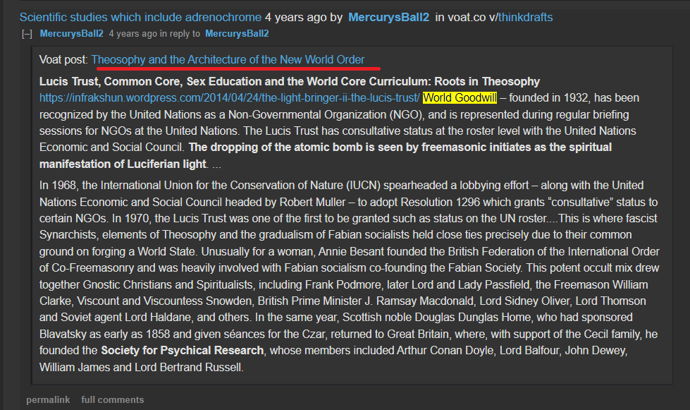 She didn't mention the Lucis Trust did she? - المسلسل من ...