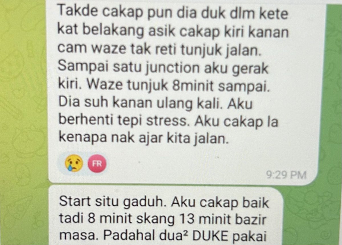 Grab driver halau penumpang dan anak