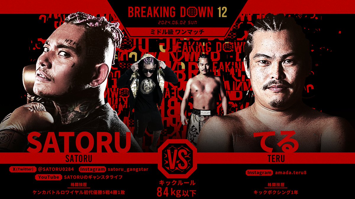 BreakingDown / ブレイキングダウン(@breakingdown_jp) - Twilog (ツイログ)