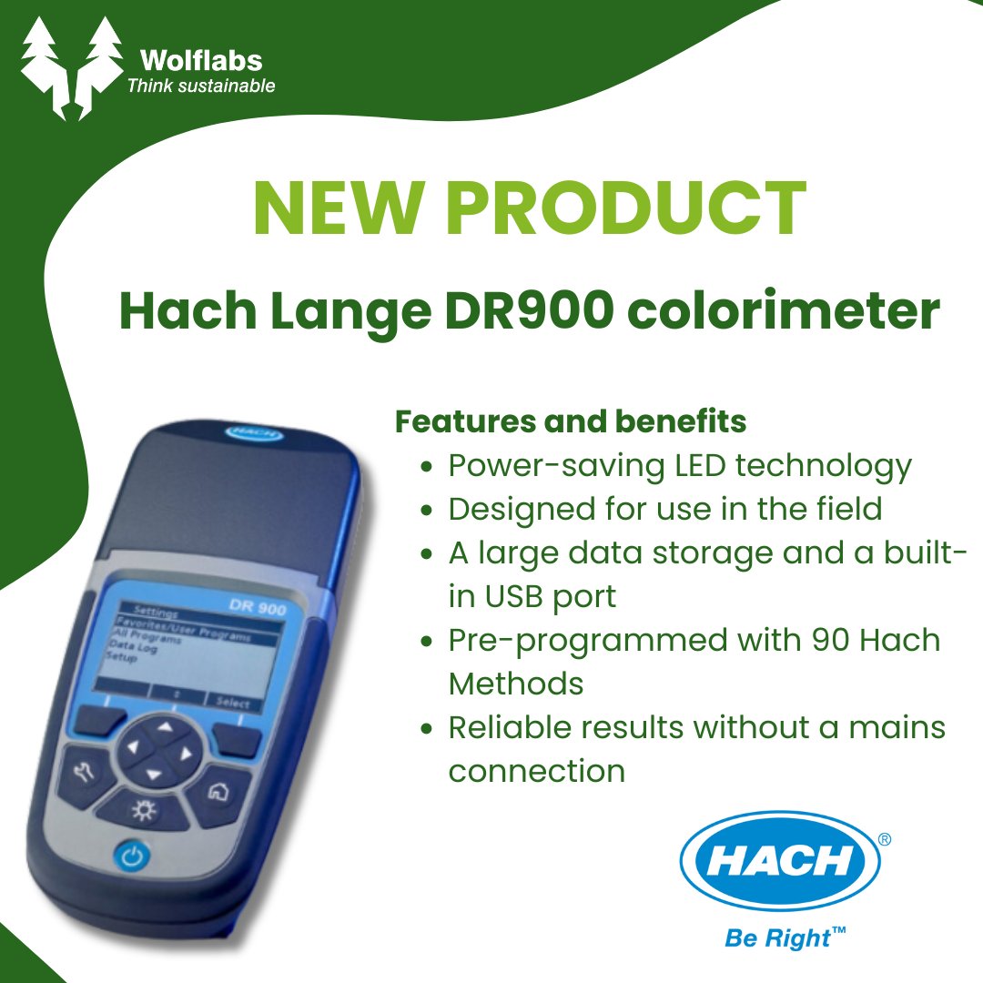 Hach Lange Logo Hach Lange DR900 Colorimeter Multi Parameter