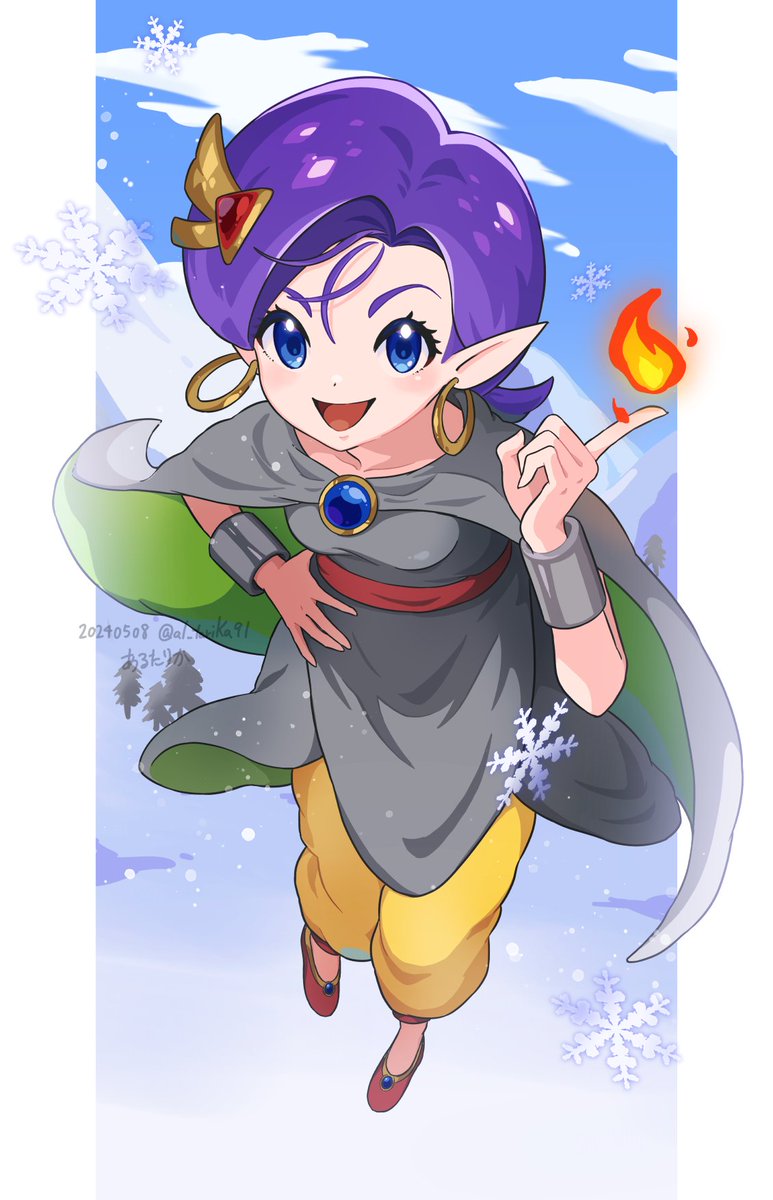 「DQ5 ベラ(SFCのすがた) #イラスト #DQ5」|あるたりか( 'Θ' )のイラスト