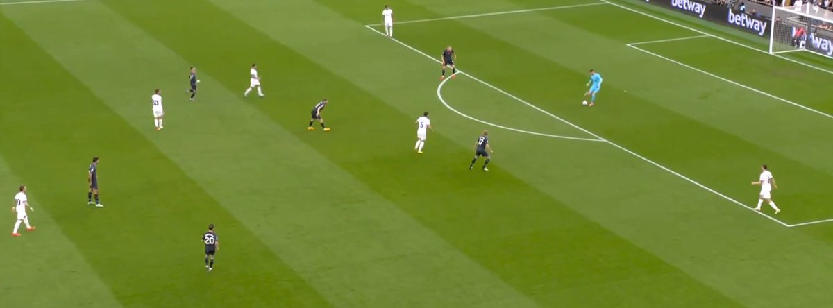 Tottenham high-pressing in a 4-2-3-1, keeping the spaces tight. This ...