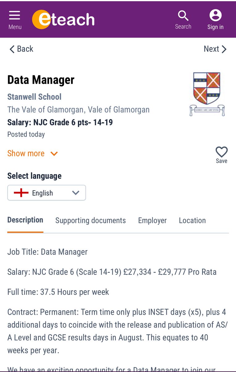FSM & SEG Application Forms - News - Ysgol Stanwell School