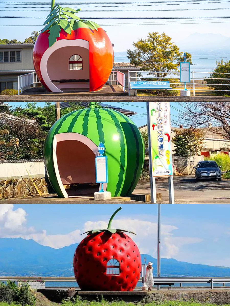 The most beautiful and unusual bus stops on Earth - a thread 🧵 1 ...