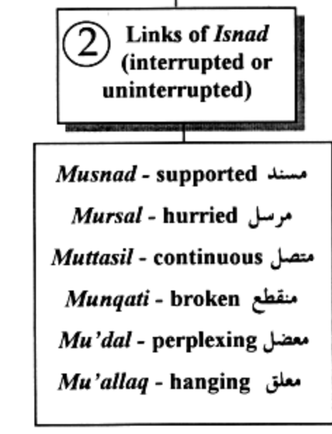 Hadith Sciences (teaser) @Farid_0v A hadith consists of two parts: the ...