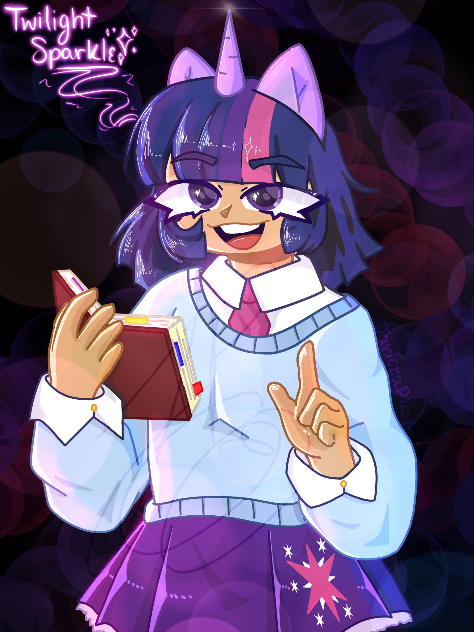 Twilight Sparkle Human Anime 🌌 Twilight Sparkle 🌌