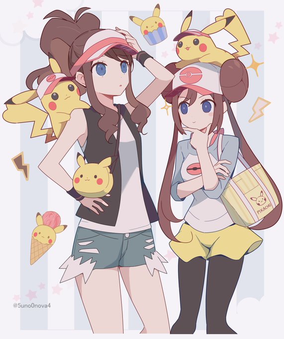 「rosa (pokemon)」Fan Art(Latest)