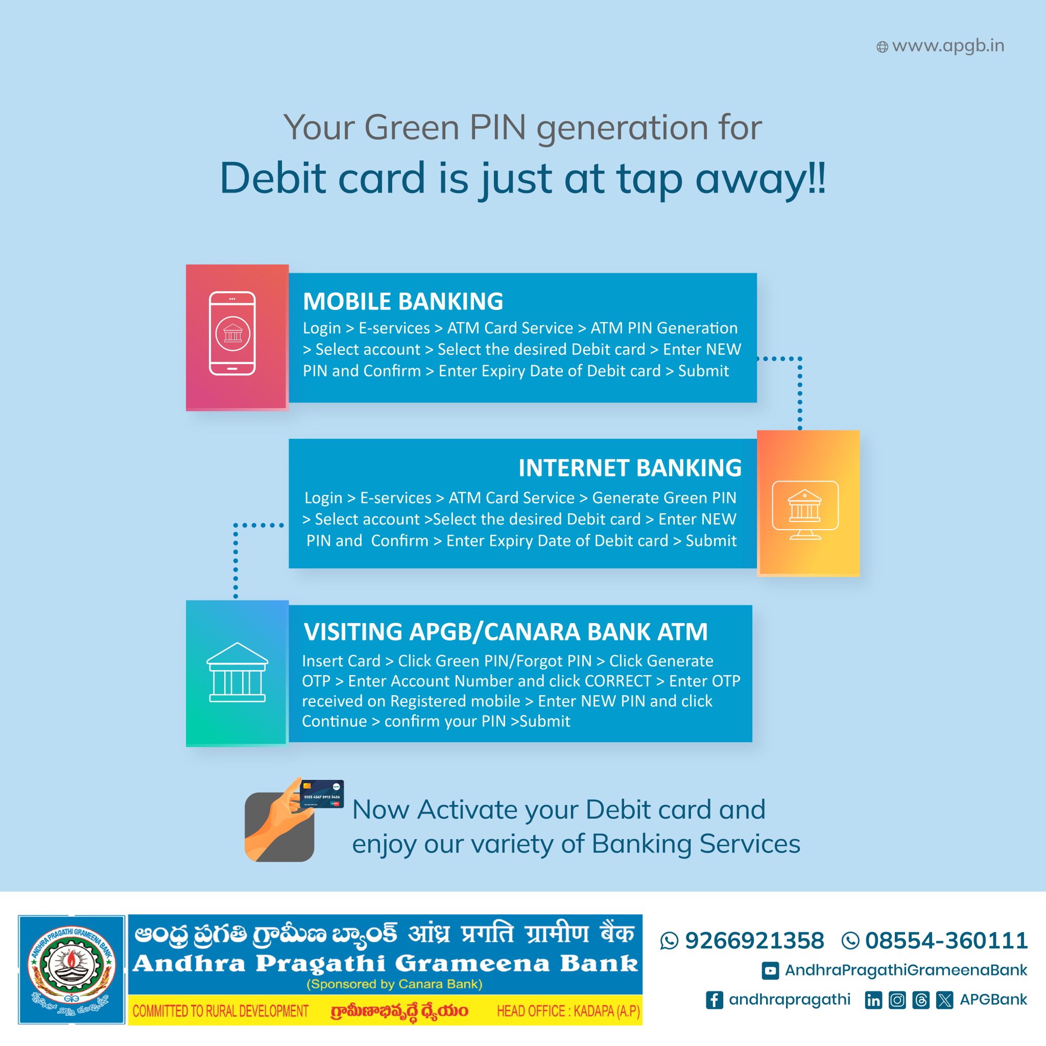 Atm Portal Union Bank ATM Card Apply Through UBI CSP New Software (UBI