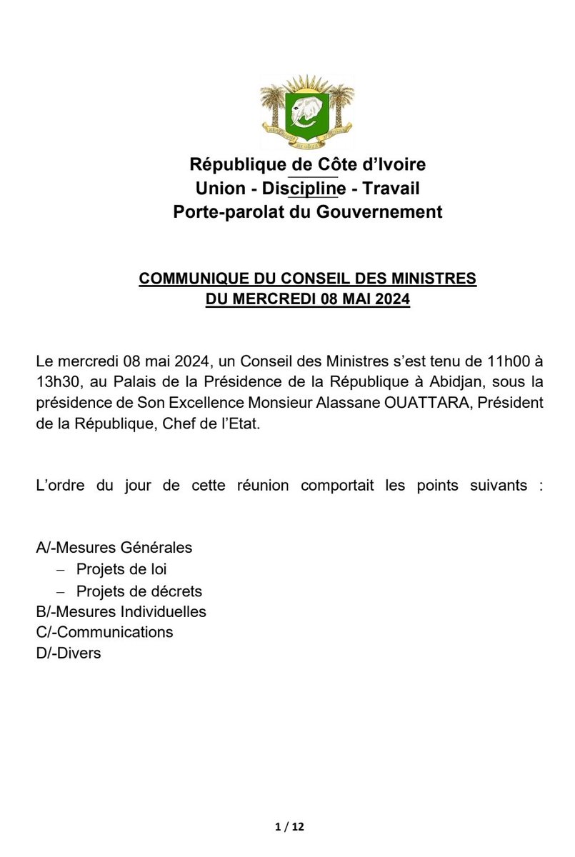 PPTE: Question au gouvernement. 1) " Non! La Côte d’Ivoire n'est pas un ...