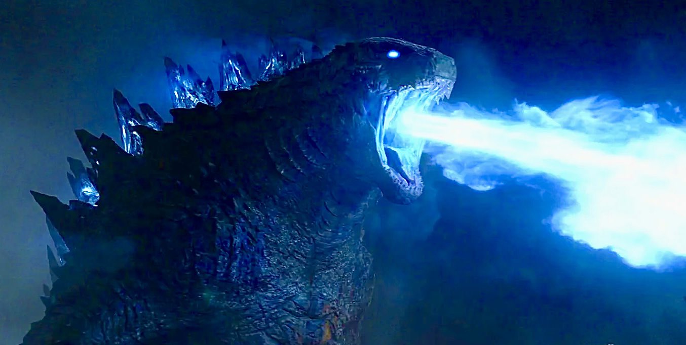 Godzilla Blue Fire