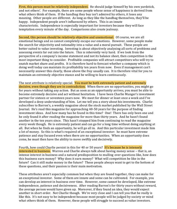 In 2019, Li Lu of Himalaya Capital gave a presentation to a group of ...