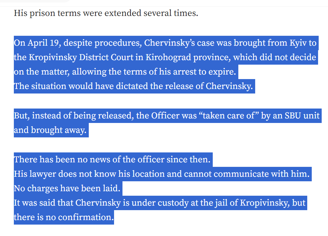 628. Last Known Public Appearance of Chervinsky Rambling Court Room ...