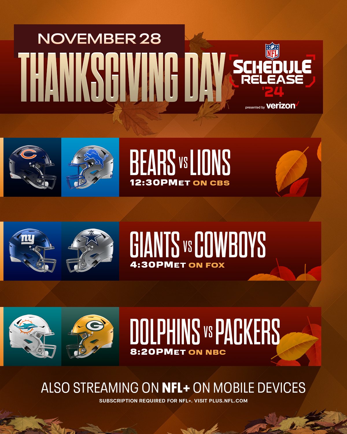 Nfl Schedule Thanksgiving 2024 Tickets - Reina Charleen Nfl Schedule Thanksgiving 2024 Tickets - Reina Charleen