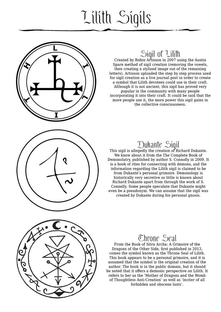 Lilith Sigil Tattoos Lilith Symbol Tattoo On Neck