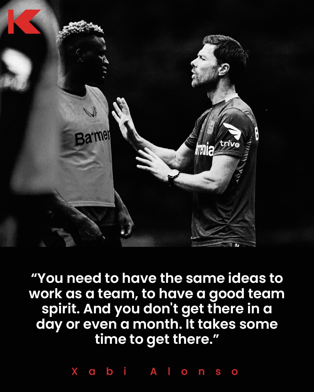 Xabi Alonso Quotes EXCLUSIVE: Bayer Leverkusen's Head Of Coaching On