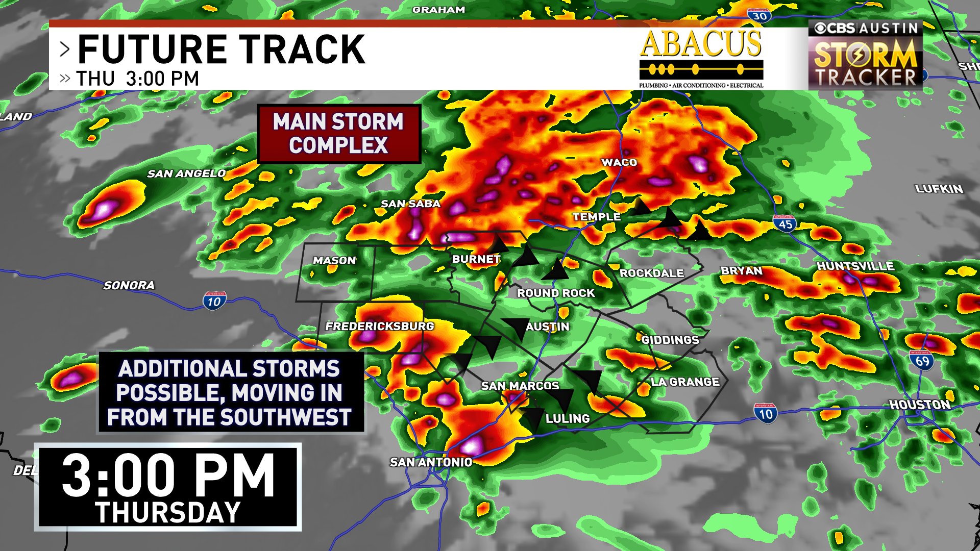 Supercell Thunderstorm Radar Dallas